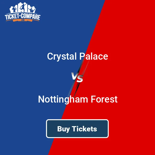 Buy Crystal Palace vs Nottingham Forest October 10, 2026 Tickets ...