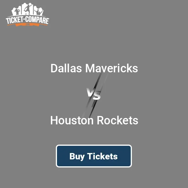 Houston Rockets at Dallas Mavericks Tickets | Ticket-Compare.com
