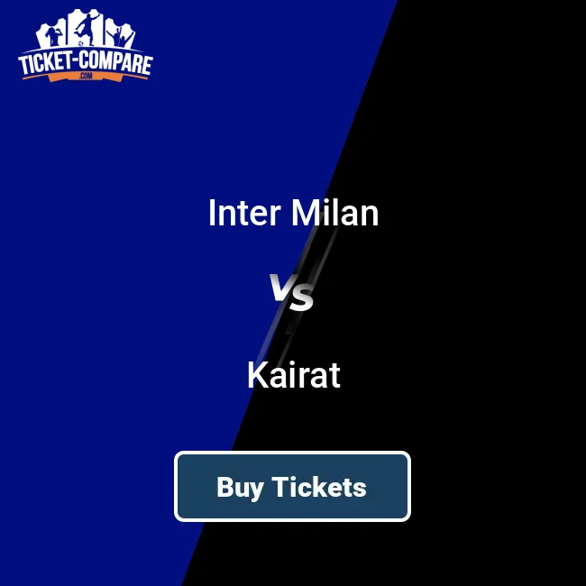 Inter Milan vs Kairat Tickets - Champions League November 5, 2025 ...