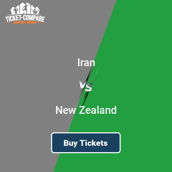 Iran vs New Zealand Tickets | 2025/26 | Ticket-Compare.com