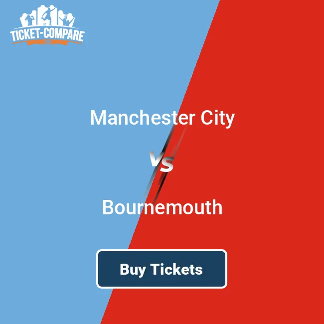 Buy Manchester City vs Bournemouth August 23, 2026 Tickets | Premier ...