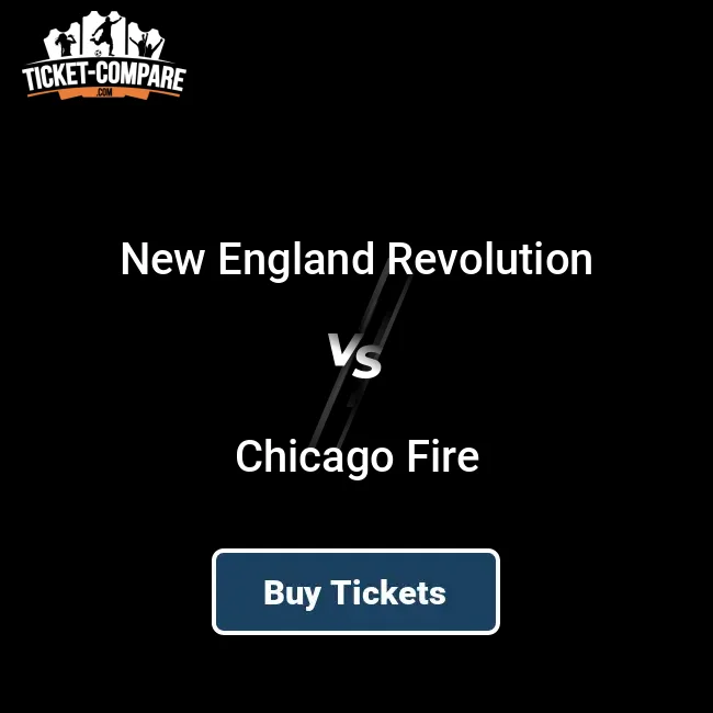 Buy New England Revolution vs Chicago Fire October 17, 2026 Tickets ...