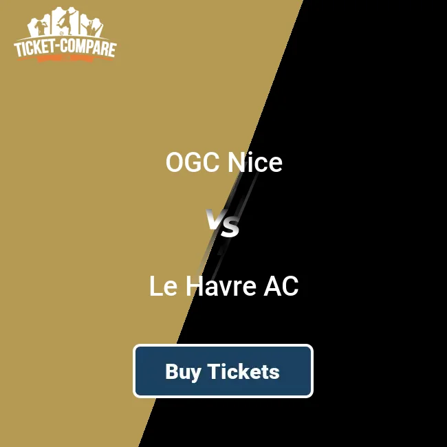 OGC Nice vs Le Havre AC Tickets - French Ligue 1 April 12, 2026 | Compare Prices