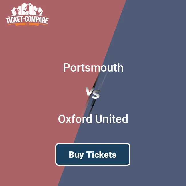 Portsmouth vs Oxford United Tickets | 2025/26 | Ticket-Compare.com