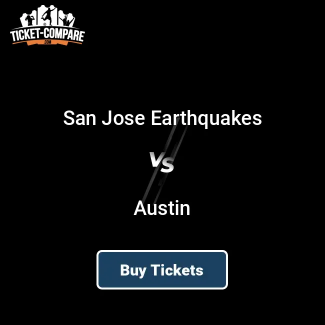 San Jose Earthquakes vs Austin Tickets - MLS October 19, 2025 | Compare ...