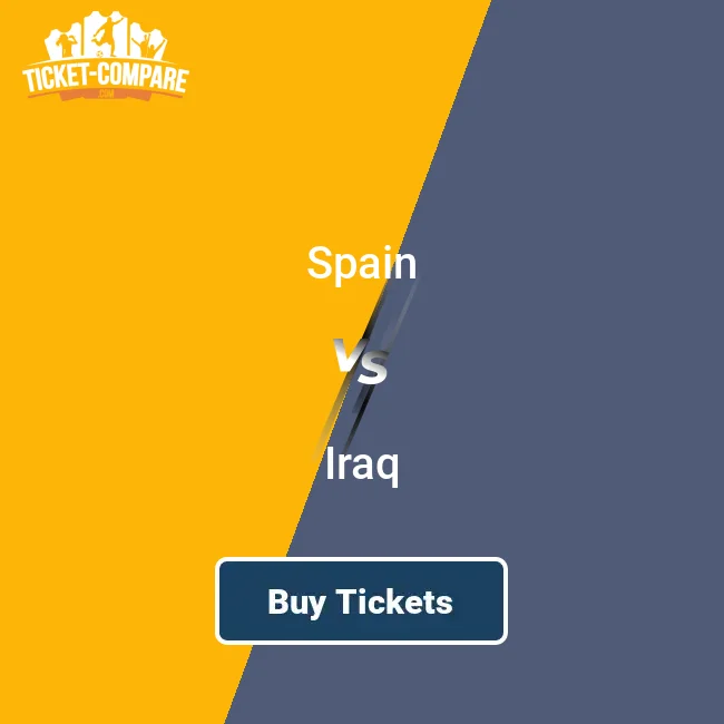 Spain vs Iraq Tickets | 2025/26 | Ticket-Compare.com